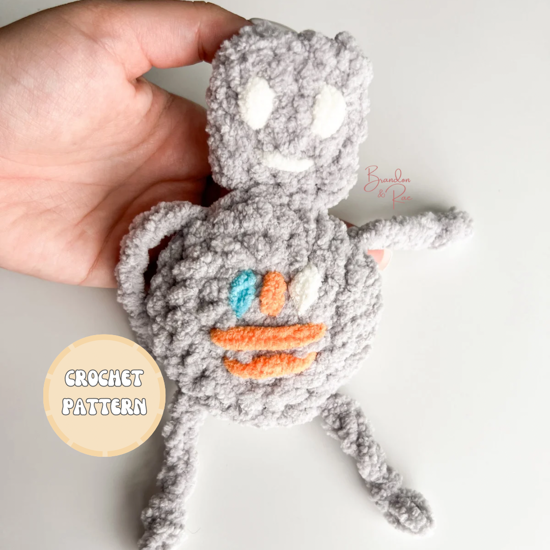 Robot Boo Boo Buddy Crochet Pattern – Brandon & Rae